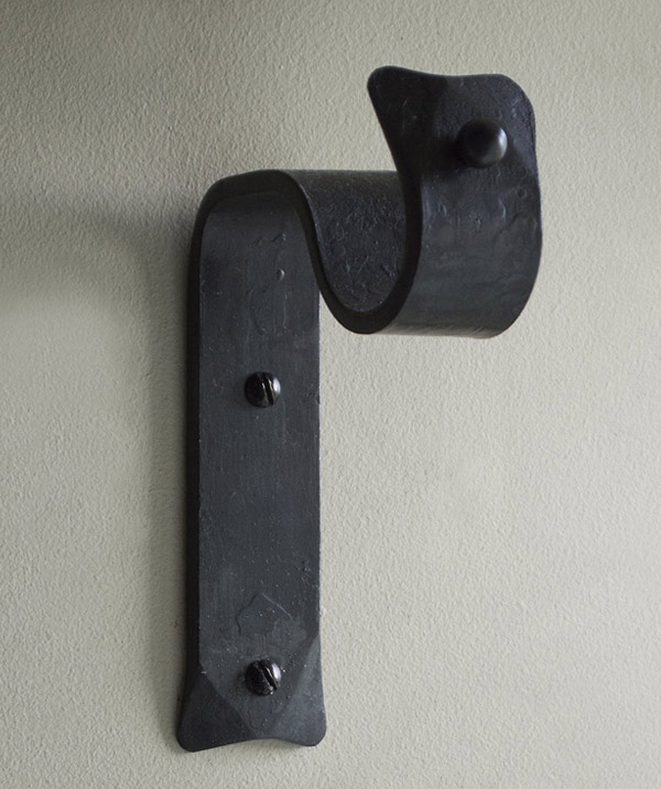 Wrought Iron 32mm Curtain Pole Brackets | Buy Wrought Iron 32mm Curtain ...