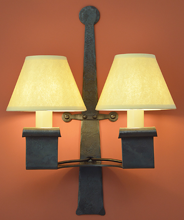 Wrought Iron Wall Lights | Wall Lights Made In The UK
